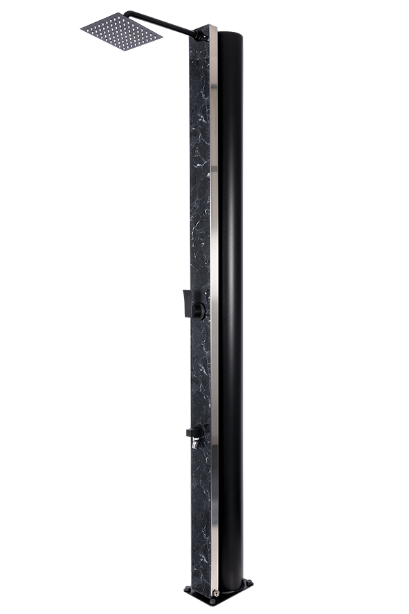 Solární sprchy rovné CRM - Crystalpool e-shop